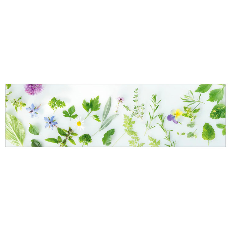 Ebern Designs Aedyn 70 x 245cm PVC Tile in Green | Wayfair.co.uk