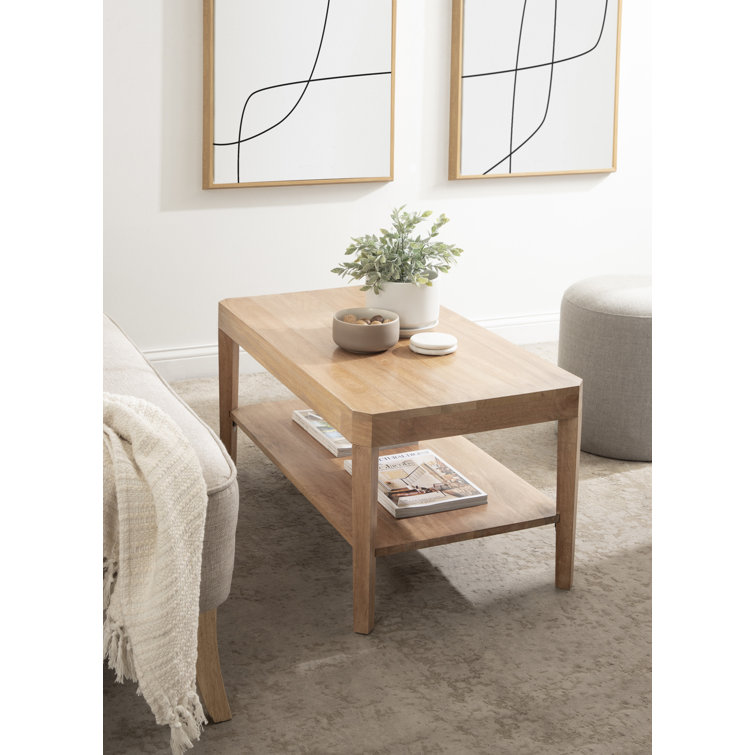 Birch Lane Ardentown Solid Wood Coffee Table & Reviews - Wayfair Canada