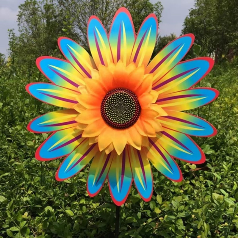Ophelia & Co. Sunflower Lawn Pinwheels Large Windmill Pinwheel for ...