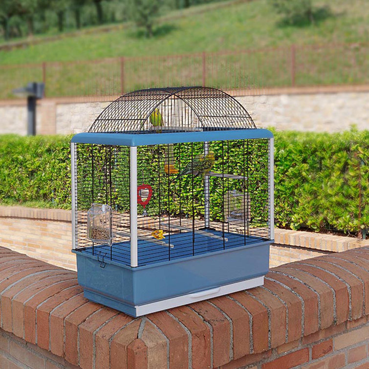 Ferplast 69cm Hanging Bird Cage with Perch | Wayfair.co.uk