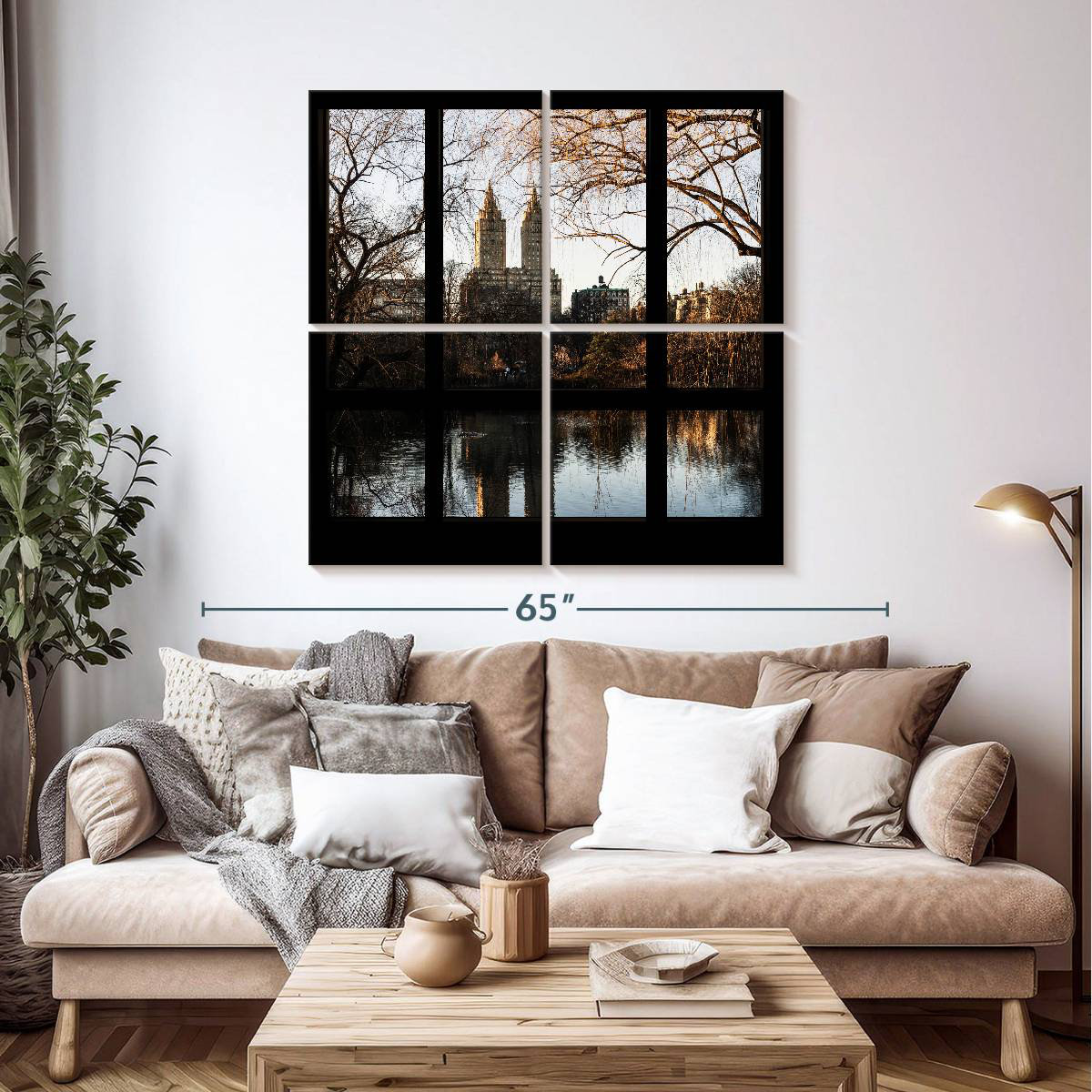 Ebern Designs Nicci New York View From The Window - Central Park ...