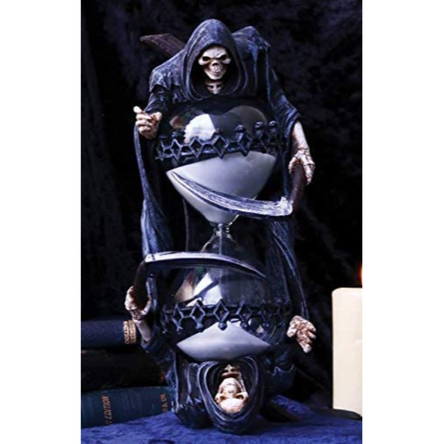 Trinx Soul Harvester Time Waits for No Man Gothic Grim Reaper Hourglass ...