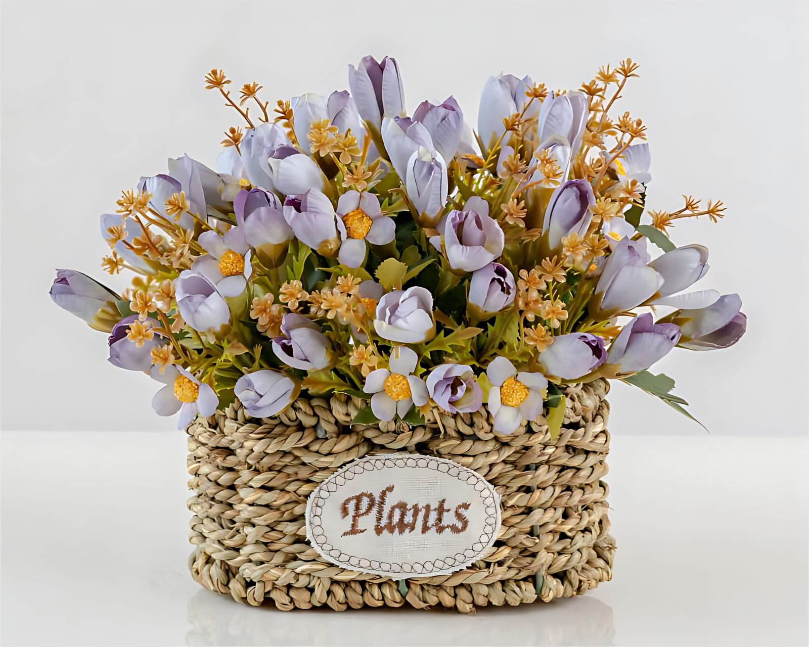 Primrue Artificial Flowers - Floral Arrangement For Living Room Decor ...