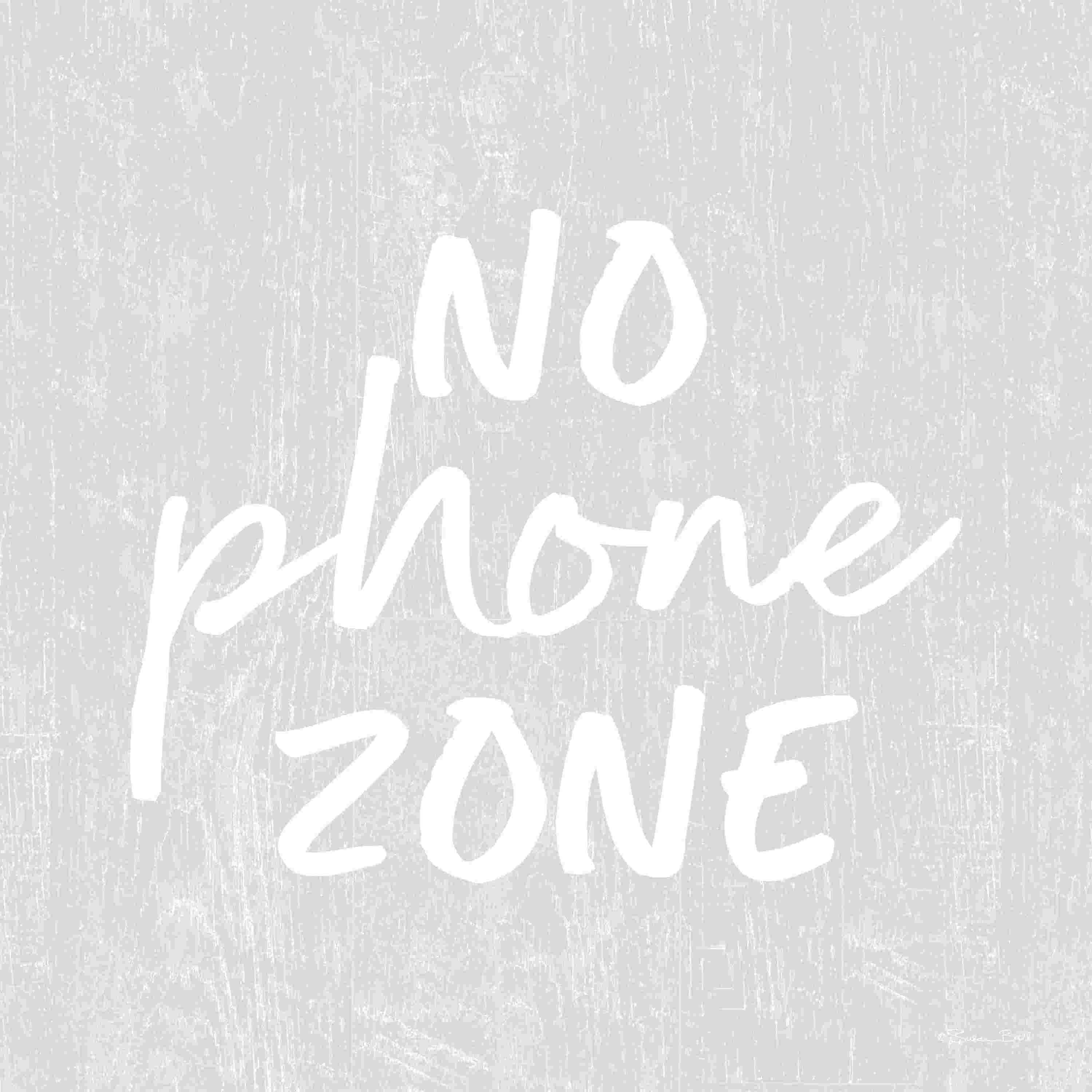 Trinx No Phone Zone - Wrapped Canvas Textual Art - Wayfair Canada