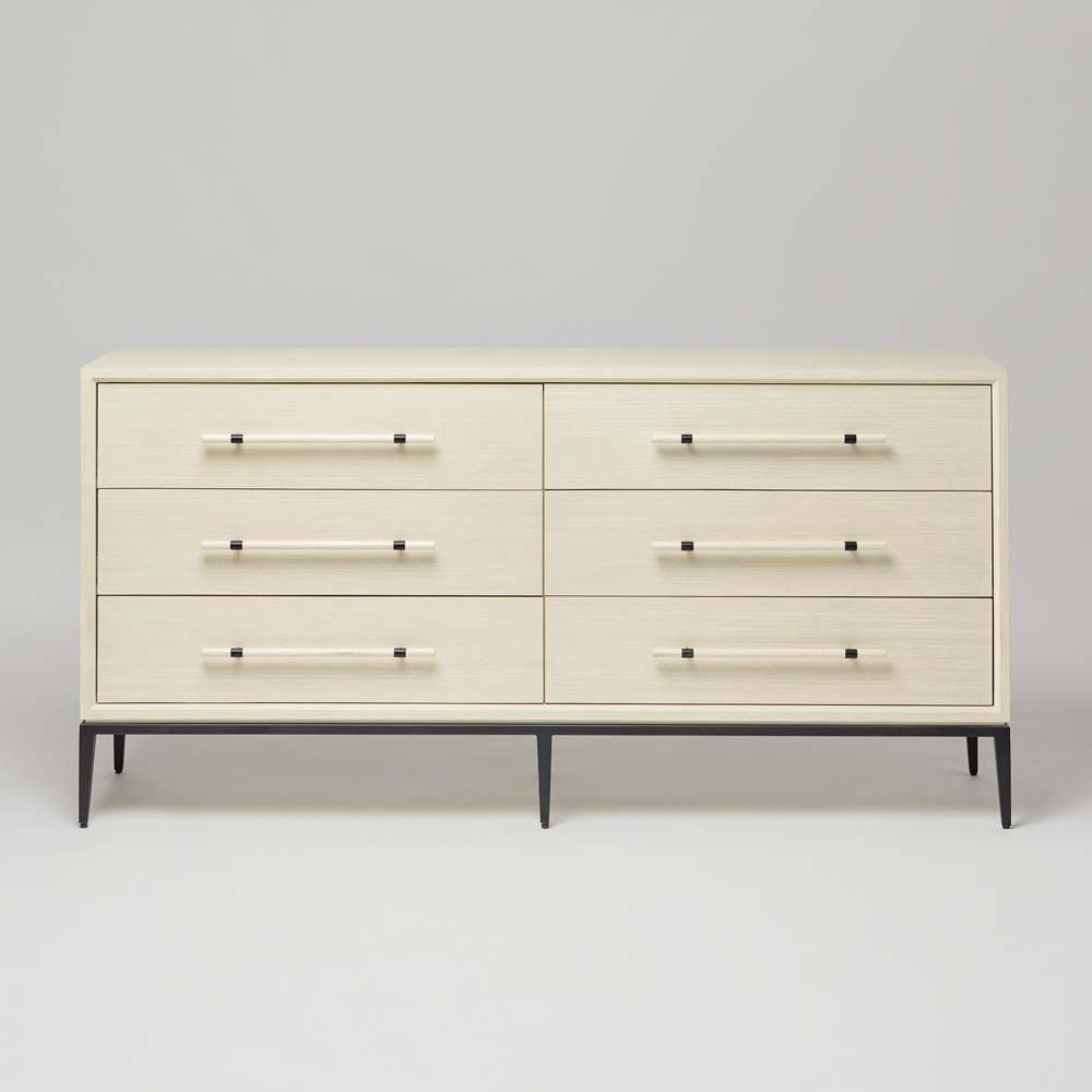 Interlude Burton 6 Drawer Chest | Perigold