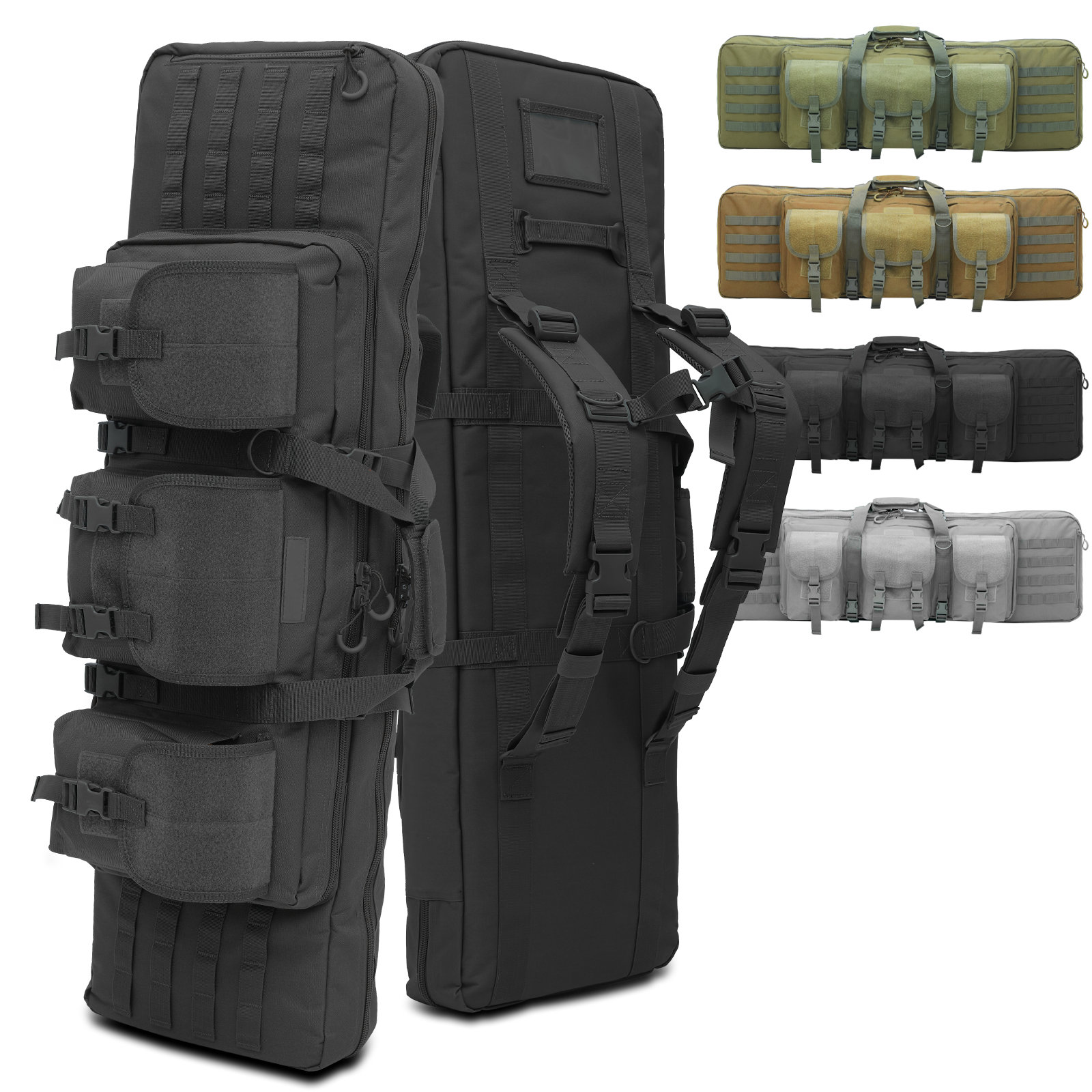 Bring Home Furniture Rifle Bag With Multiple Compartments Storage Bag ...