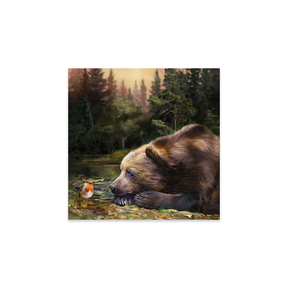 Millwood Pines Bear's Eye View Print On Acrylic Glass - Wayfair Canada