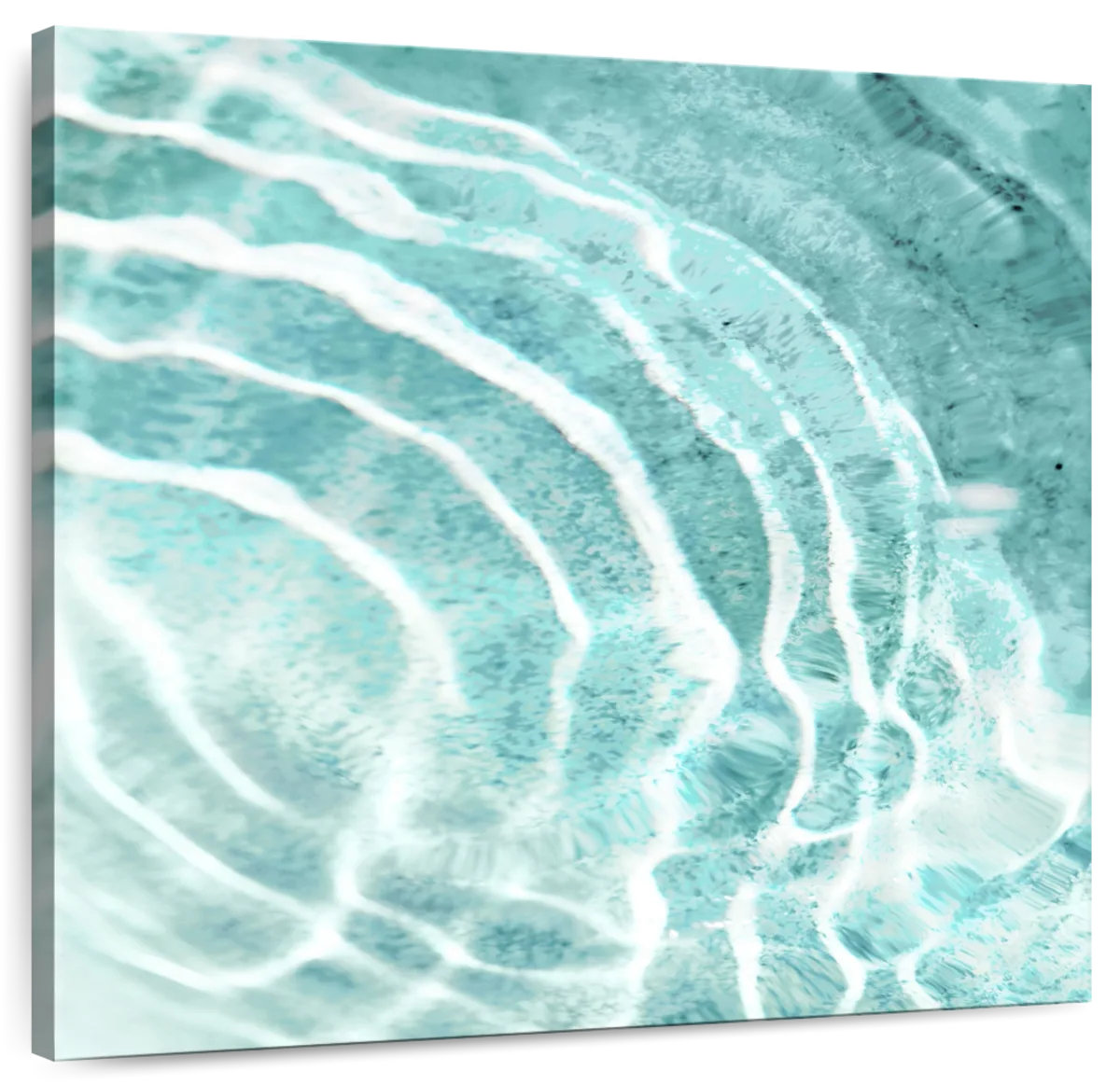 Beachcrest Home™ Gillard Aqua Ripple Reflection II | Wayfair