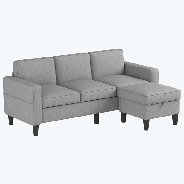 Ebern Designs Wilf Upholstered Sectional | Wayfair