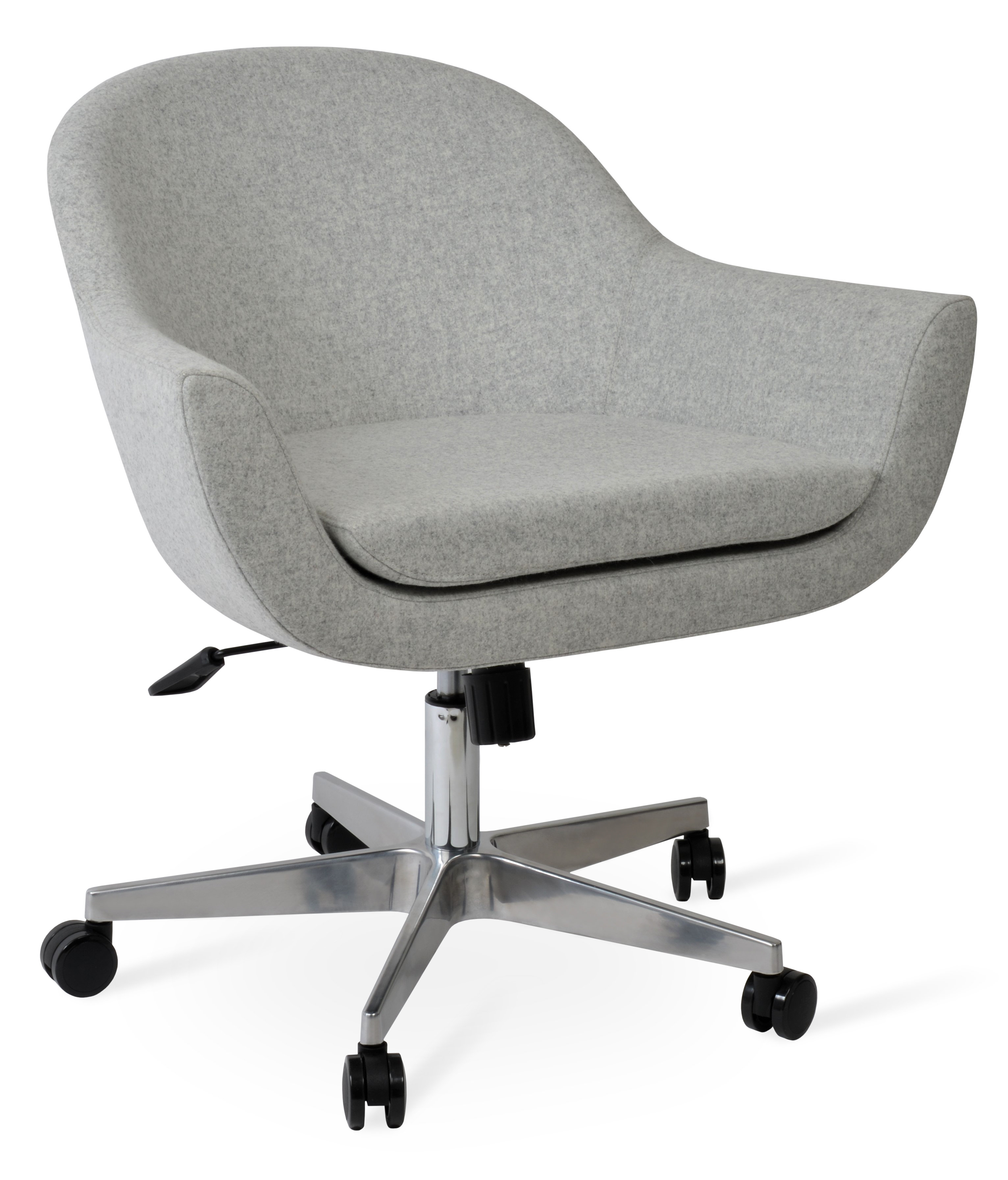 sohoConcept Madison Office Chair in Wool | Wayfair