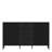 Furniture To Go Lusaka Sideboard 2 Door 4 Drawer In Black Graphite ...
