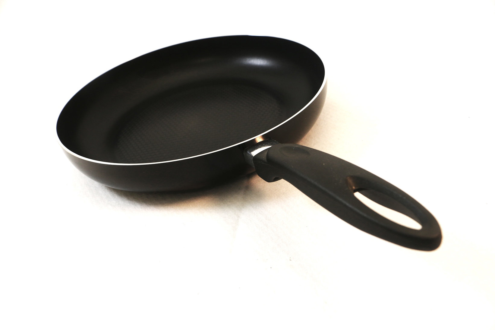 Cook Pro Professional Aluminum Fry Pan w/ Nonstick Coating, Black | Wayfair