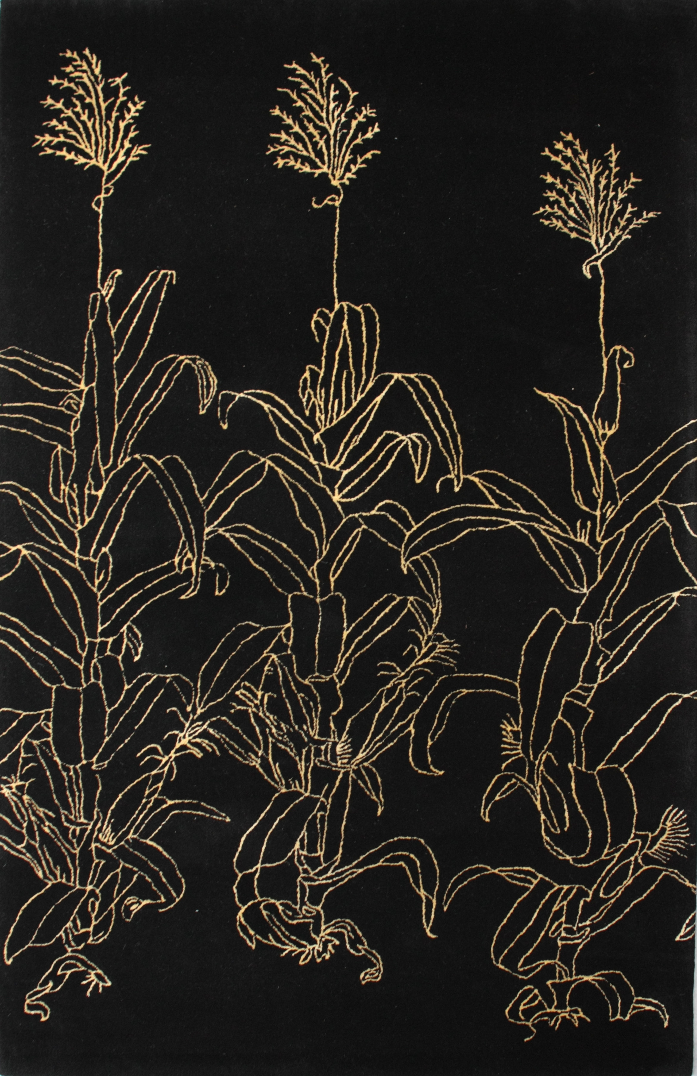 Red Barrel Studio® Falgoust South Hampton Black Rug | Wayfair