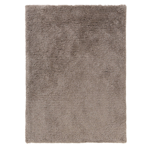 Latitude Run® Casual Shag Solid Handmade Performance Rug | Wayfair