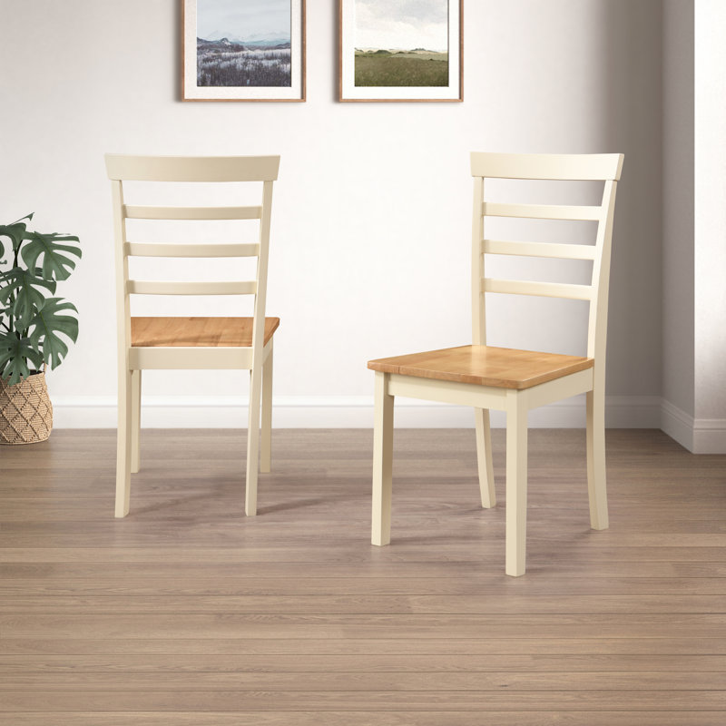 ClassicLiving Whitley Solid Wood Dining Chairs - Traditional Rustic ...