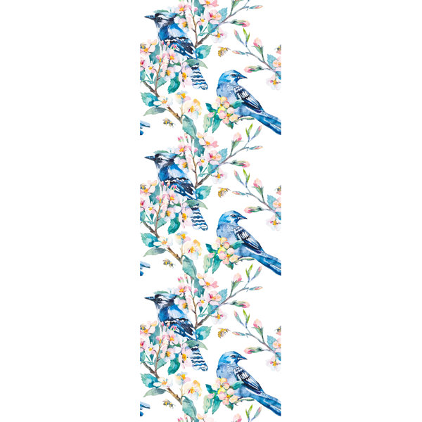 Wildon Home® Basanti Removable Birds Flowering Branch 10' L x 25" W ...