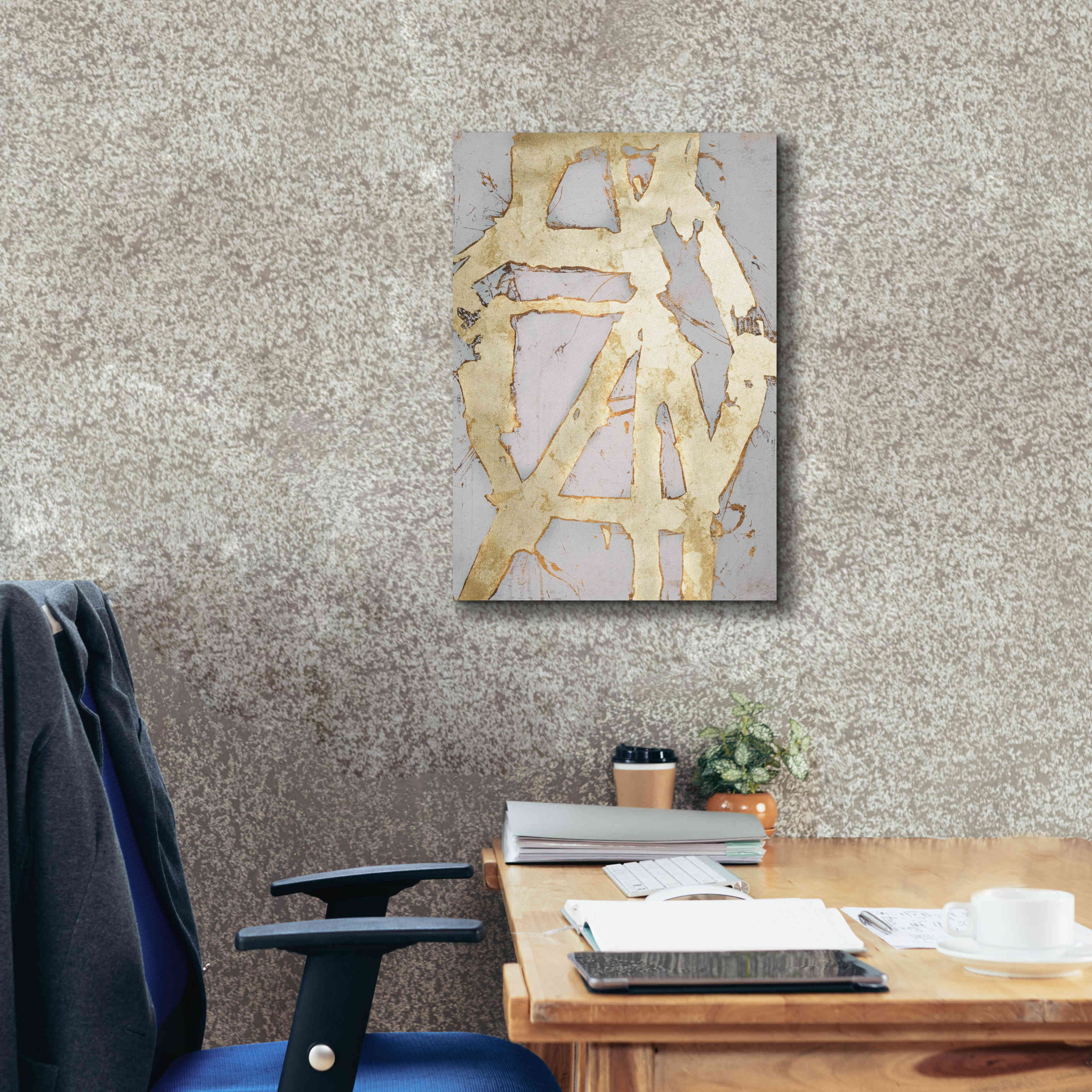 Ivy Bronx Epic Graffiti 'Ace Of Spades In Gold I' By Erin As Ace Of ...