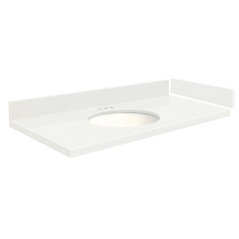 Transolid Madison 25" Bathroom Vanity Top | Wayfair