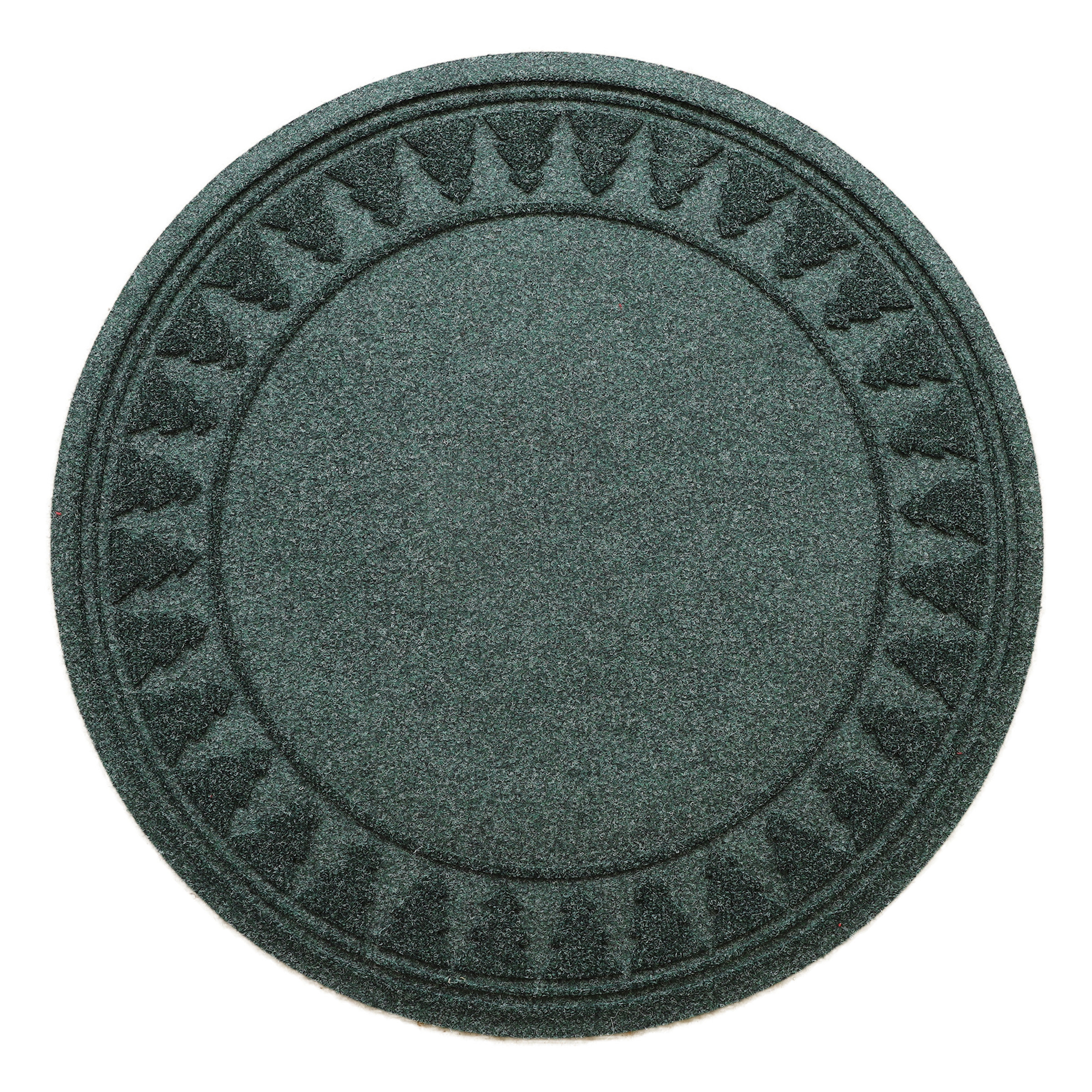 Matterly WaterHog Pine Tree Round Indoor Outdoor Tree Skirt Mat ...