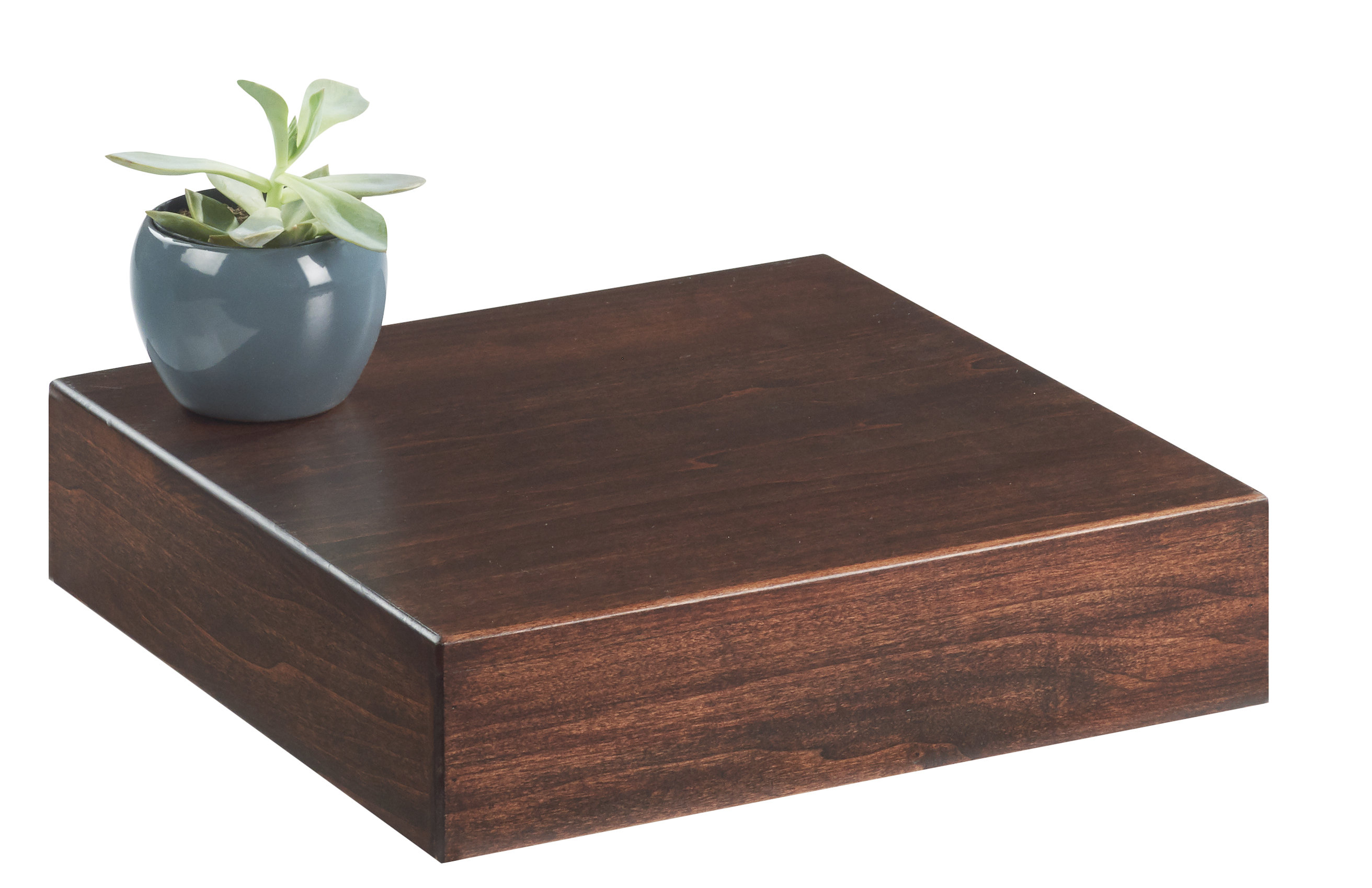 Cal-Mil Mid-Century 12" x 3" Square Riser | Wayfair