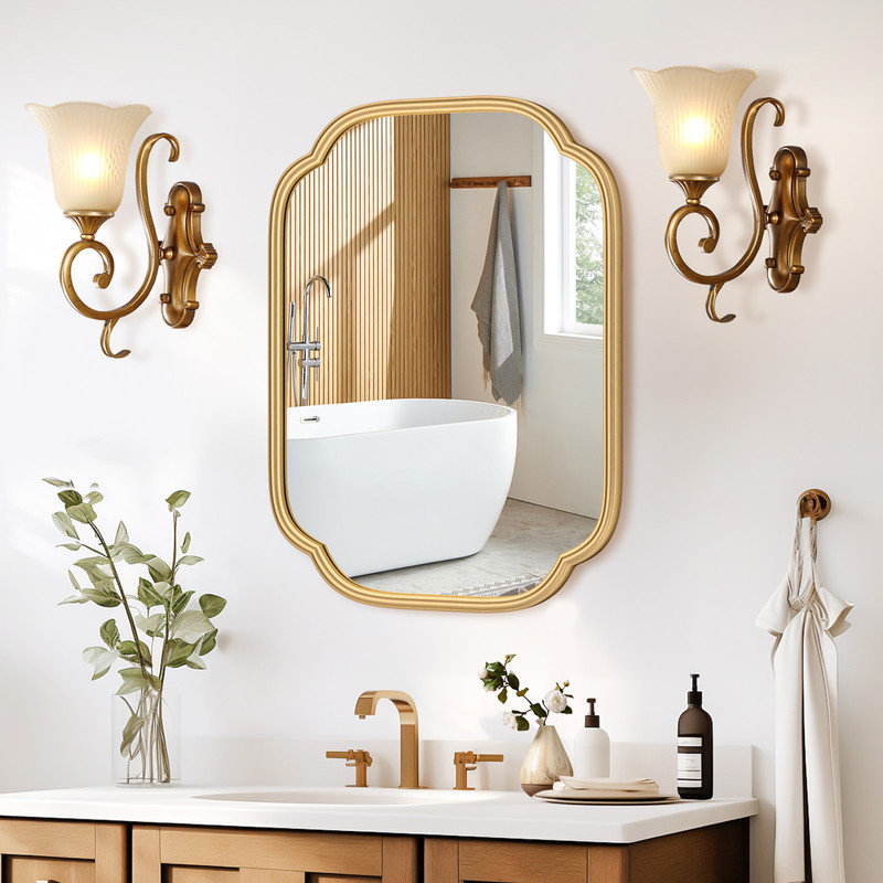 House of Hampton® Marleth Modern Rectangular Bathroom Vanity Mirrors ...