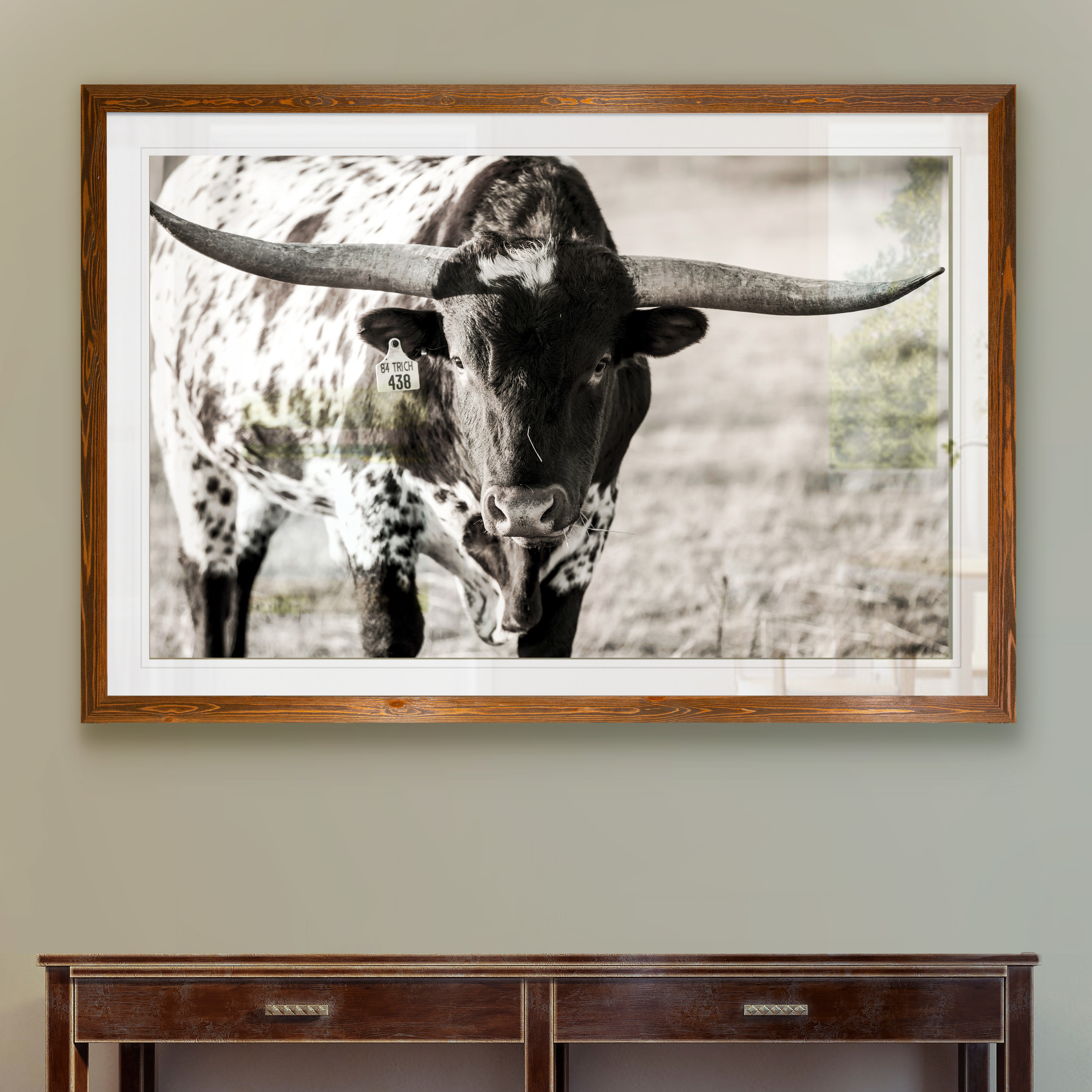 Millwood Pines 'Longhorn Portrait' by Paul Cezanne - Picture Frame ...