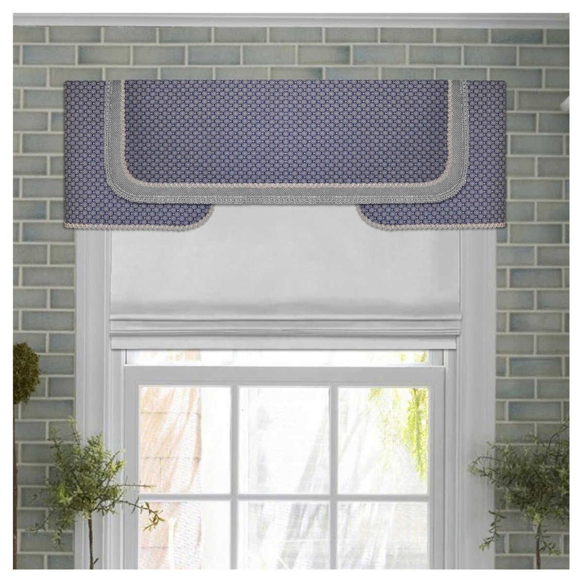 Traceable Designer Straight Valance Kit - Custom Window Treatment ...