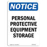 SignMission Personal Protective Equipment Storage Sign | Wayfair