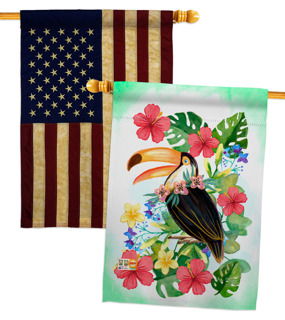 Angeleno Heritage 2-Sided 40 x 28 in. Polyester House Flag | Wayfair