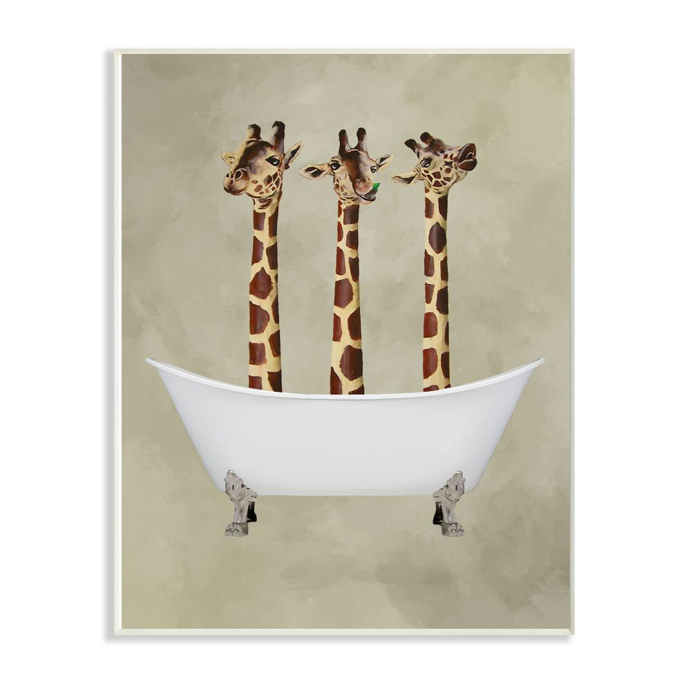 Isabelle & Max™ Décoration murale Shepardson trois girafes dans une ...