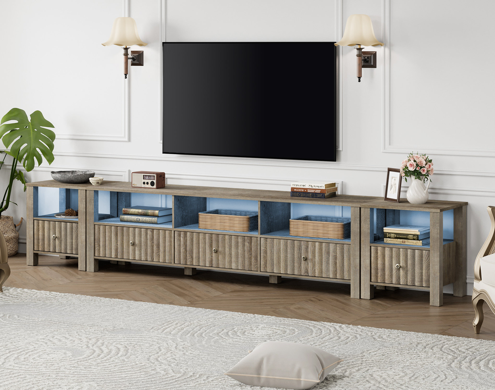 Millwood Pines Demiya Storage Credenza | Wayfair