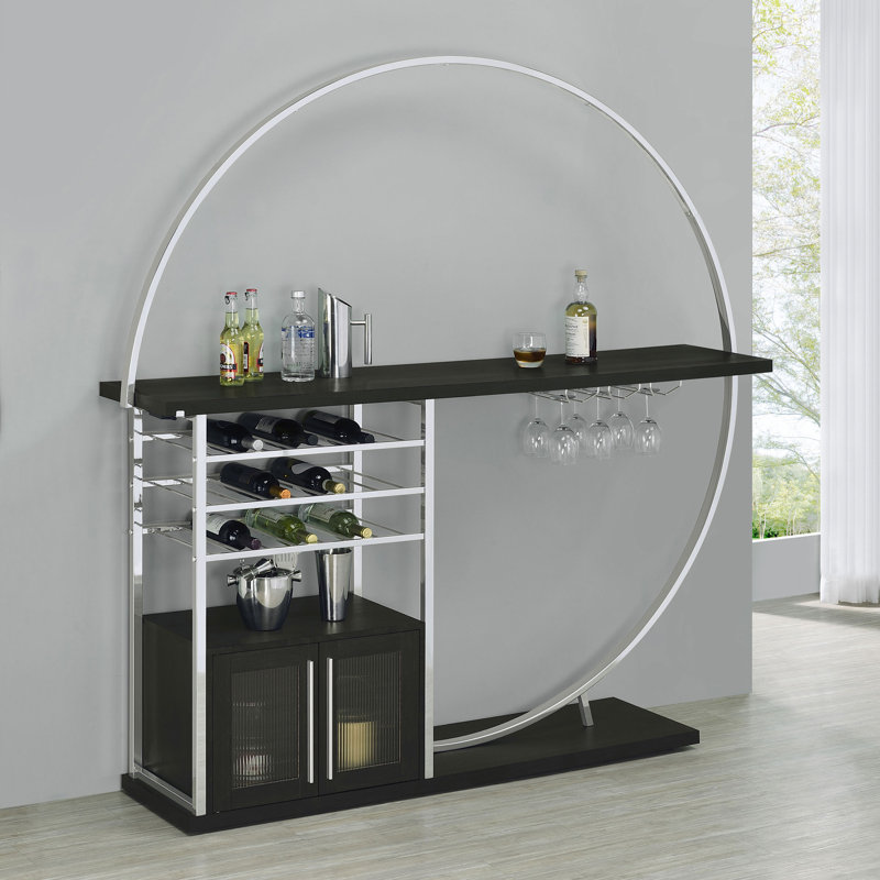 Wade Logan® Breigh 72.5'' Home Bar "& Reviews" | Wayfair