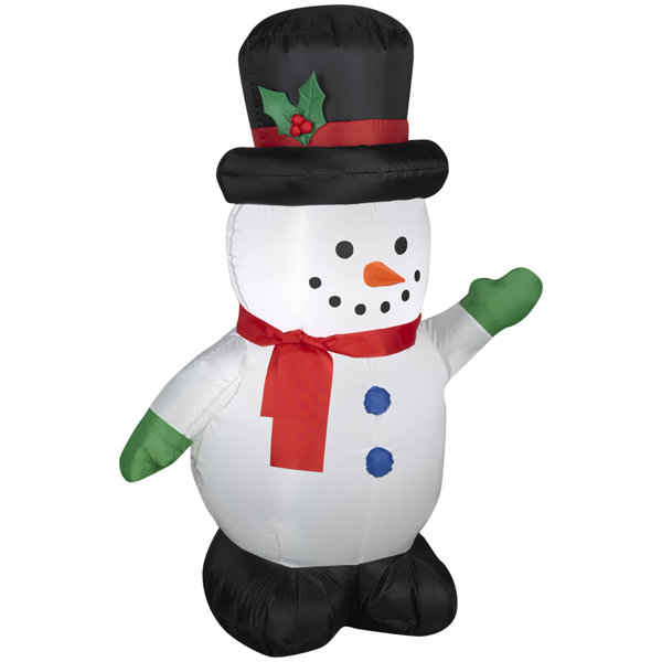 Gemmy Industries Airblown® Outdoor Snowman Inflatable & Reviews | Wayfair