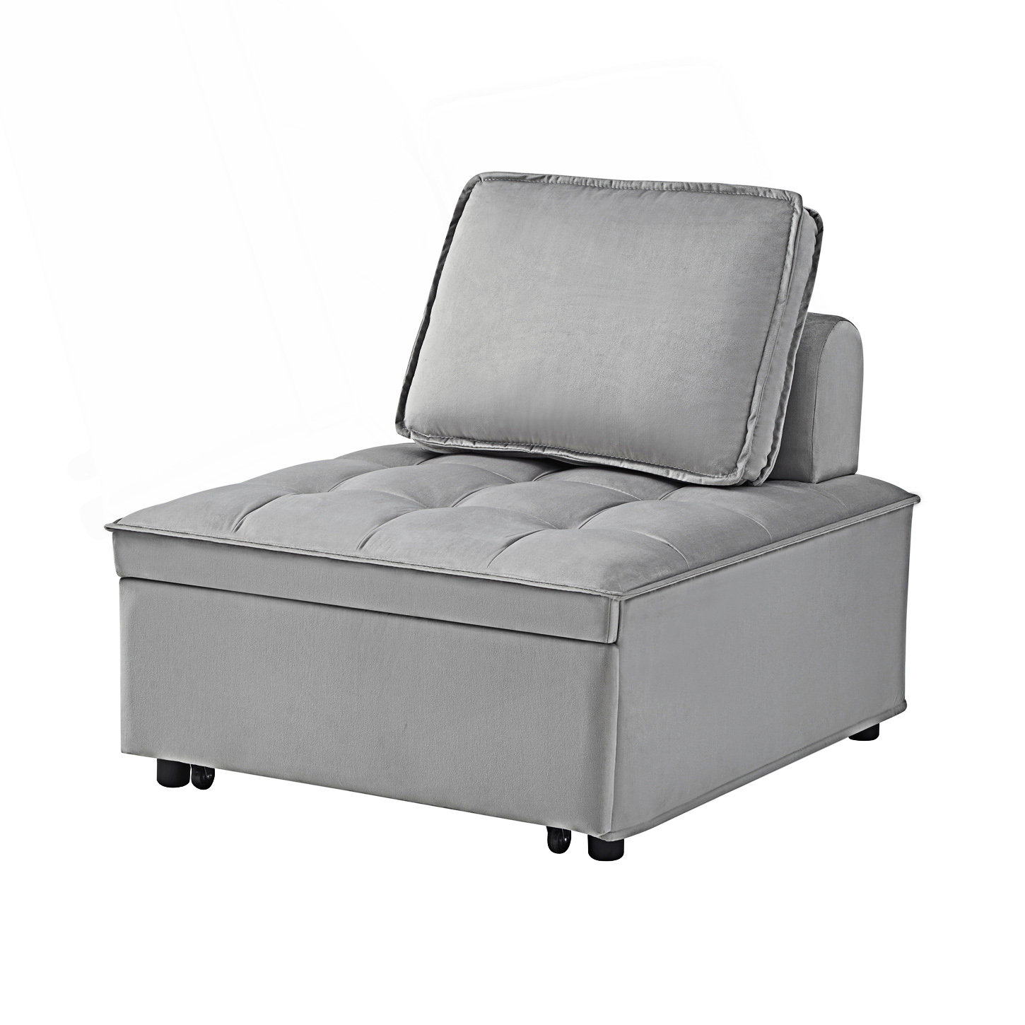 Ebern Designs Convertible Sleeping Sofa Bed, Modern Single Seater Sofa ...