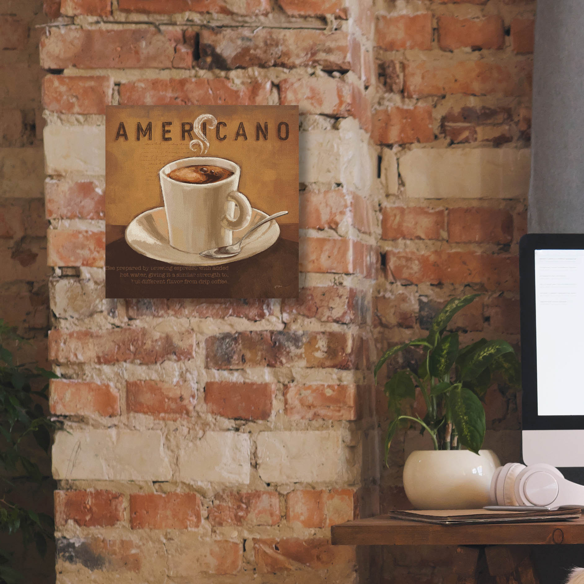 Trinx 'Coffee And Co 2' by Janelle Penner Canvas Wall Art | Wayfair