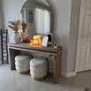 Millwood Pines Arwah 58" Console Table & Reviews | Wayfair