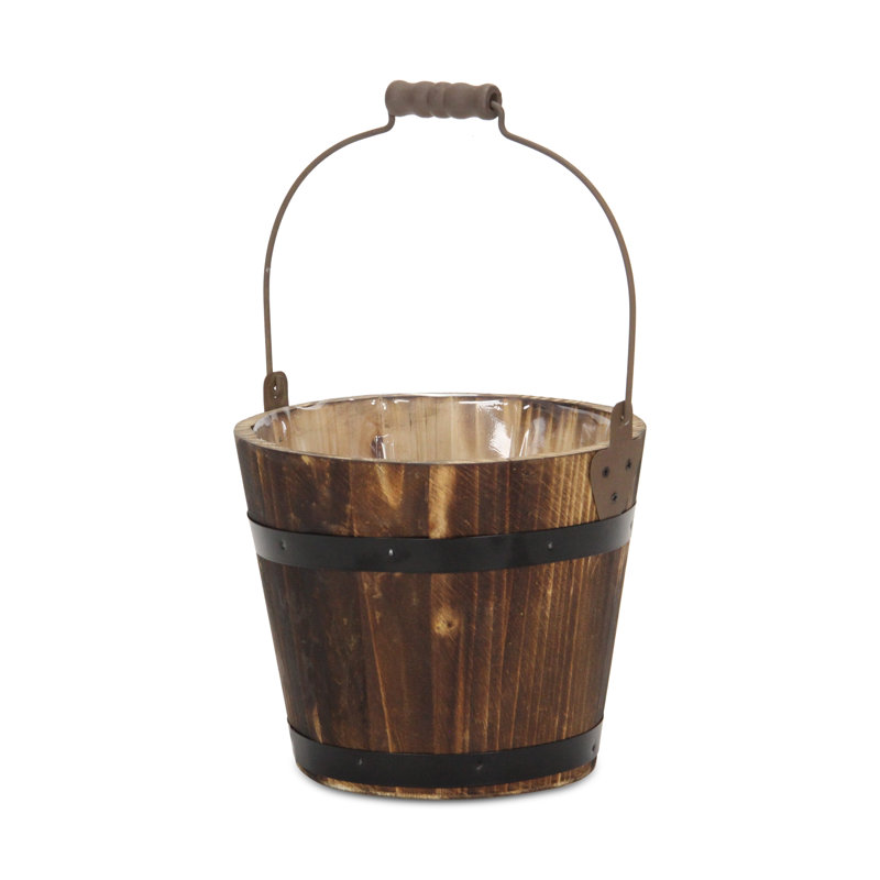 Cheungs Wooden Bucket & Reviews | Wayfair