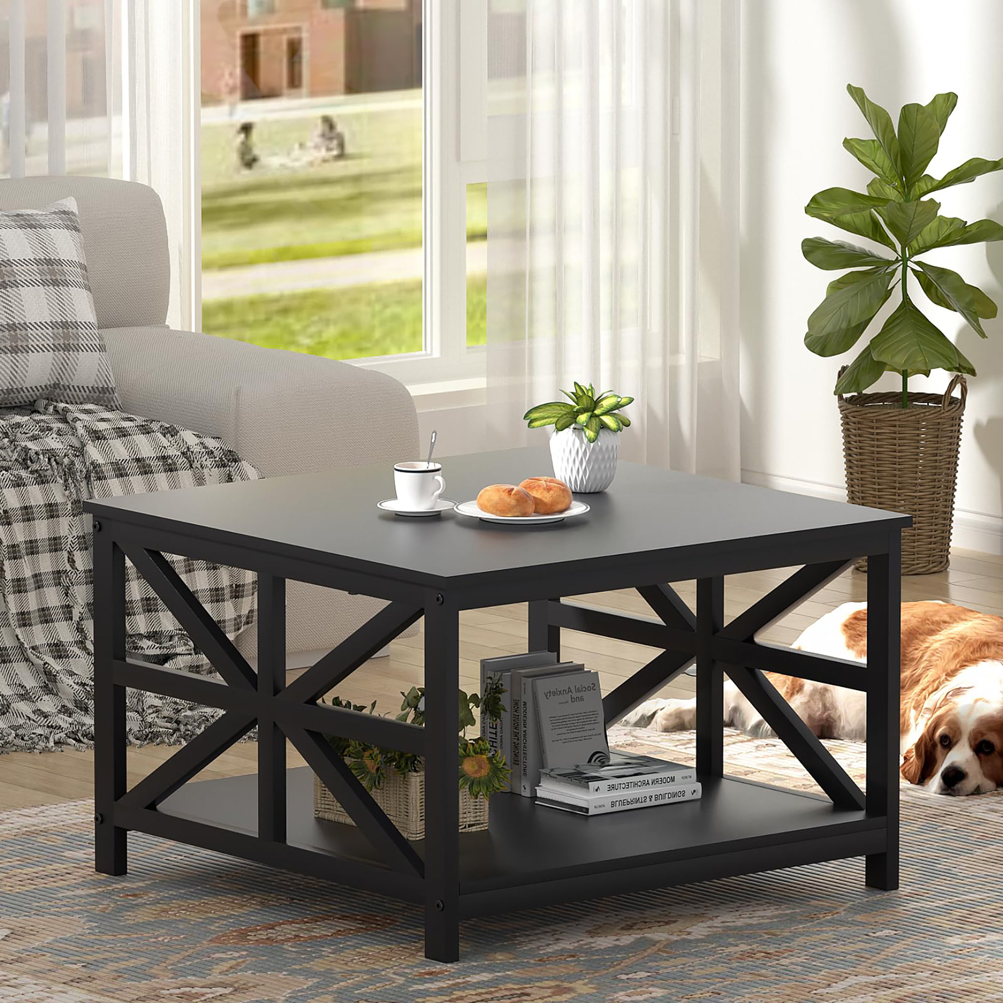17 Stories Small Square Center Tables | Wayfair