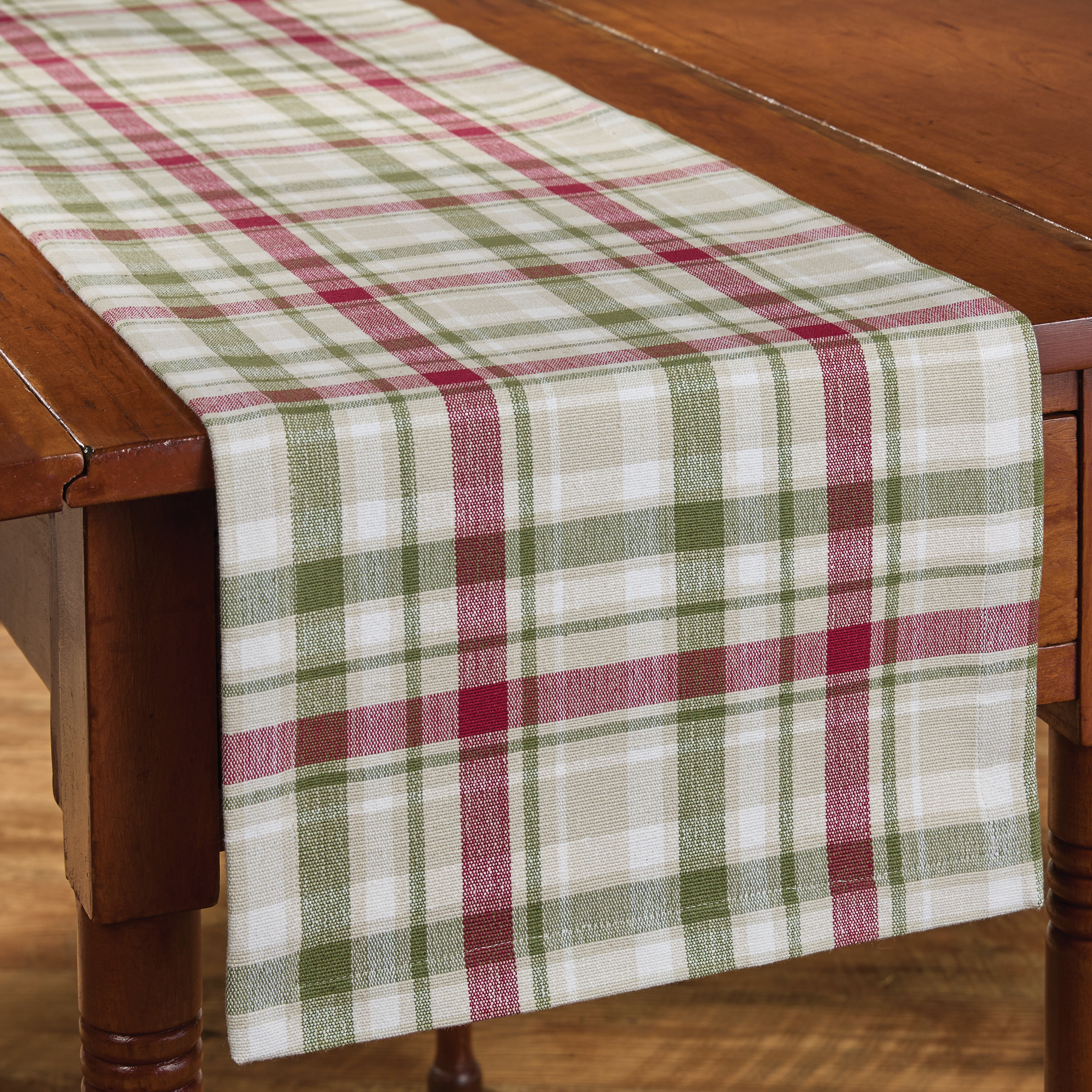 The Holiday Aisle® Christmas Barn Table Runner Set of 2 13" | Wayfair