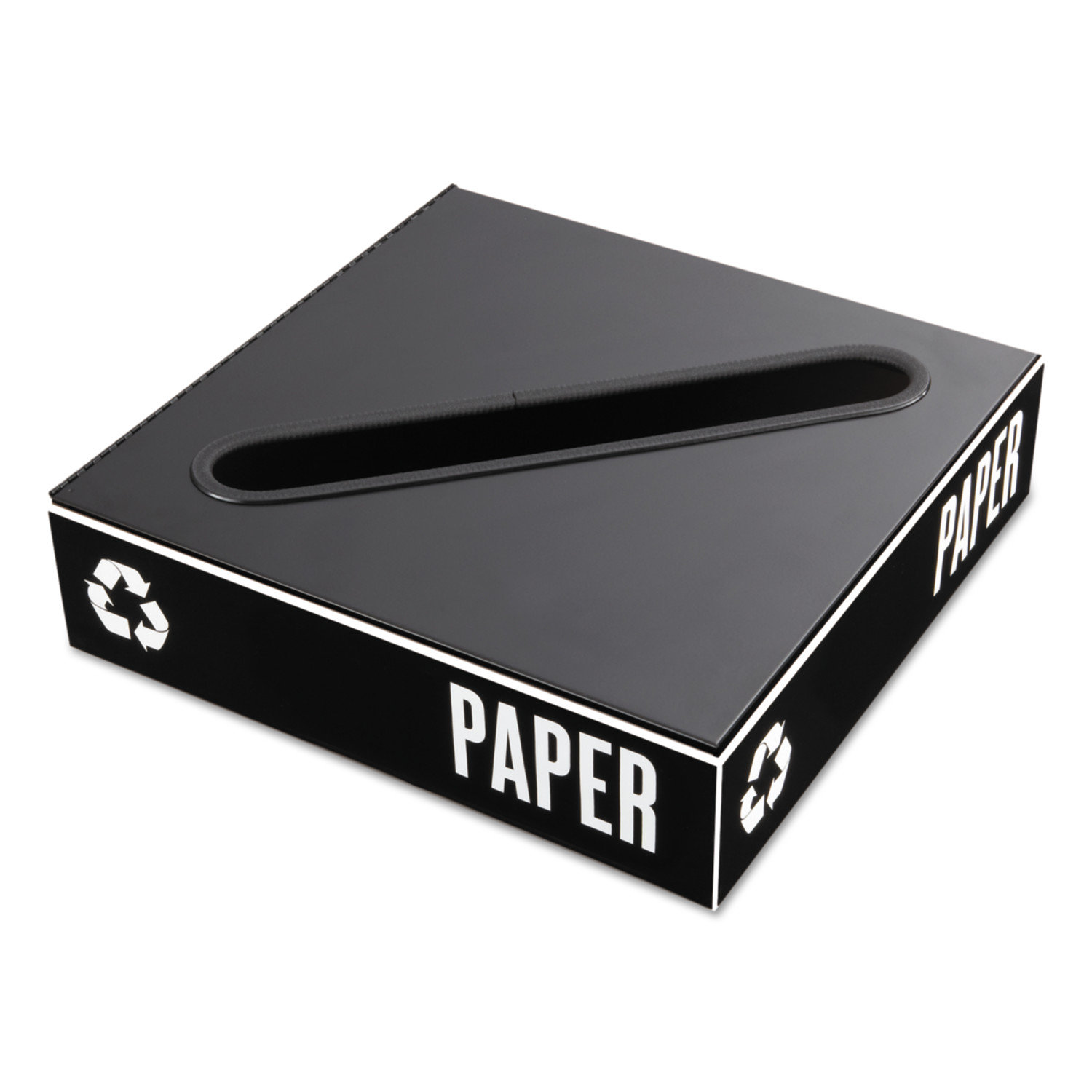 Safco Products Company Public Square 25-Gallon Paper Recycling ...