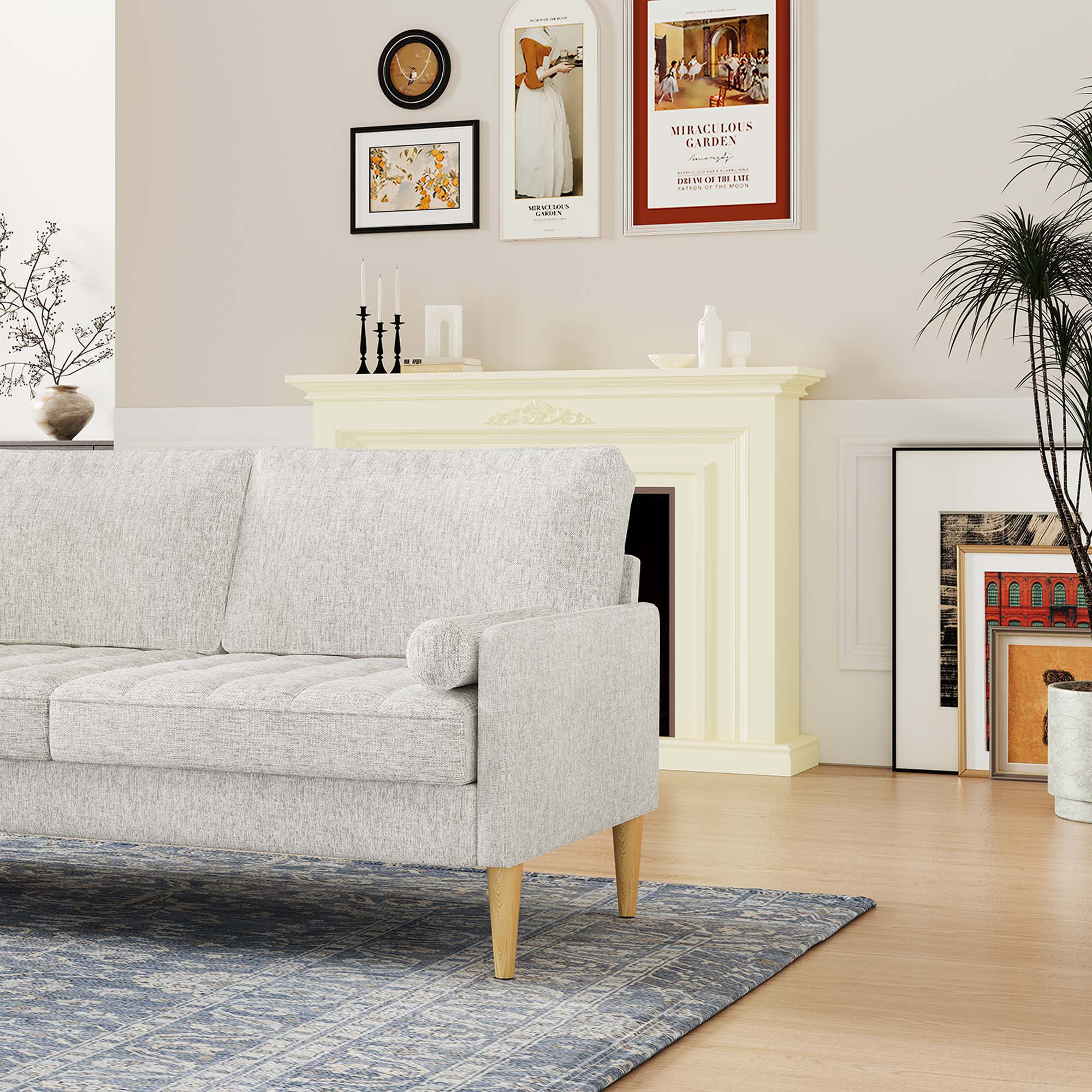 Wrought Studio 67.7"Sofa Couch For Living Room - Wayfair Canada