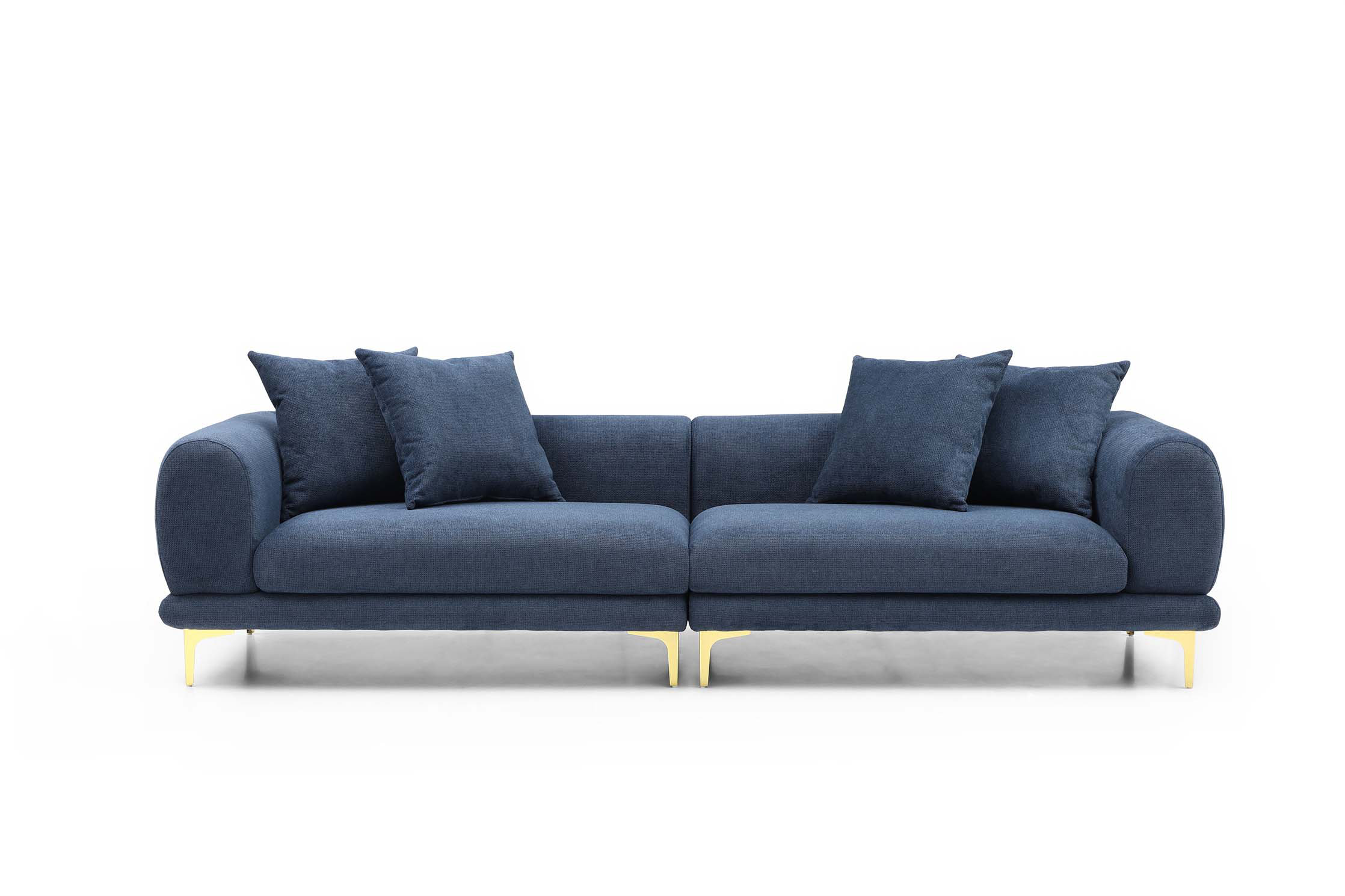 Orren Ellis Modern Sofa Couch 4-Seater Fabric Sofa For Livingroom ...