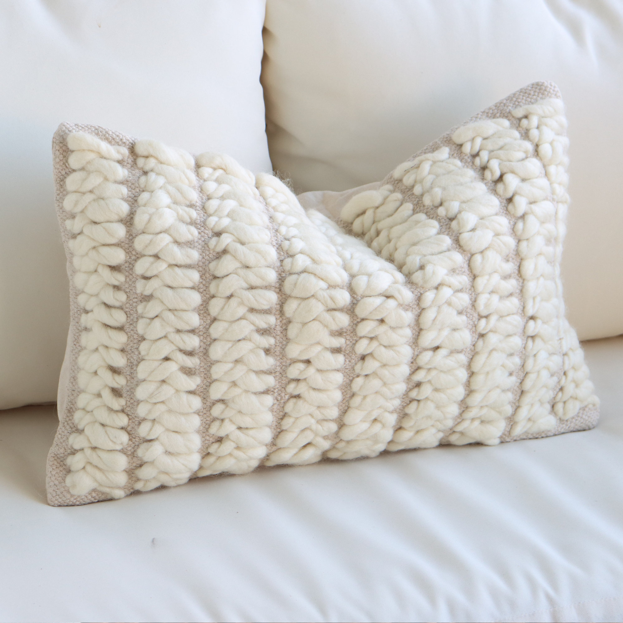 Urban Troos Wool Pillow Cover & Reviews | Wayfair