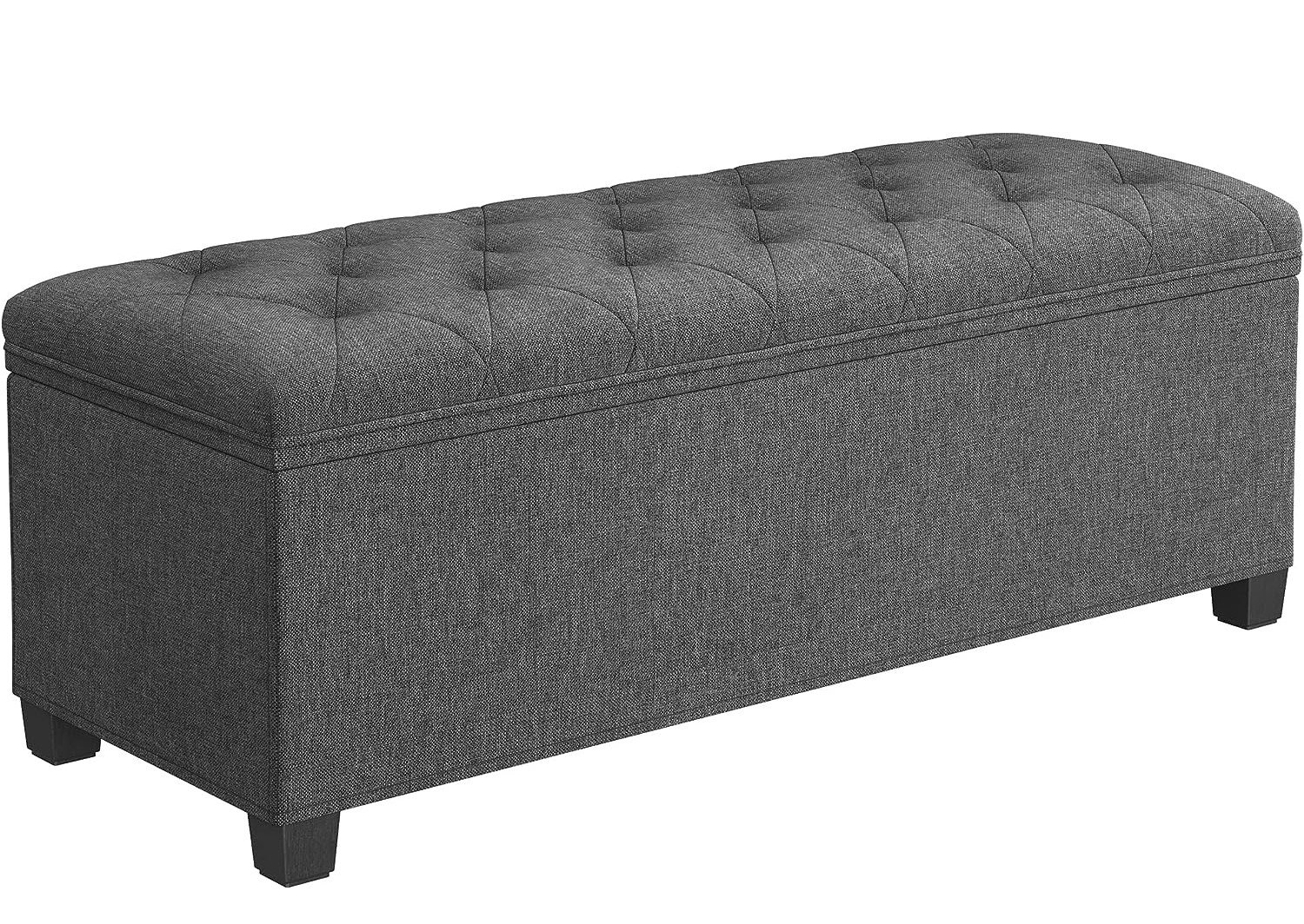 c&g home Storage Ottoman Bench, Bench With Storage, For Entryway ...