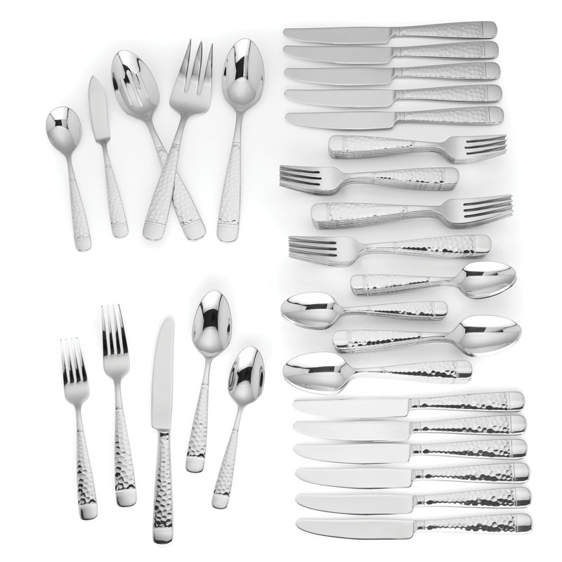 Lenox Eastwood 65-Piece Flatware Set & Reviews | Wayfair
