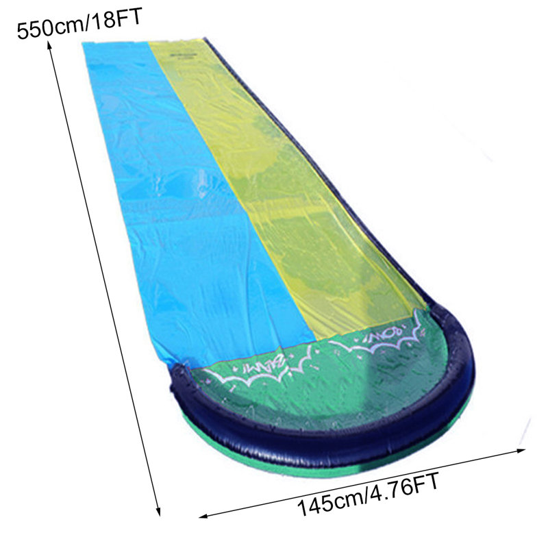 HALLOLURE Water Slide Mat Toys & Inflatables & Reviews | Wayfair