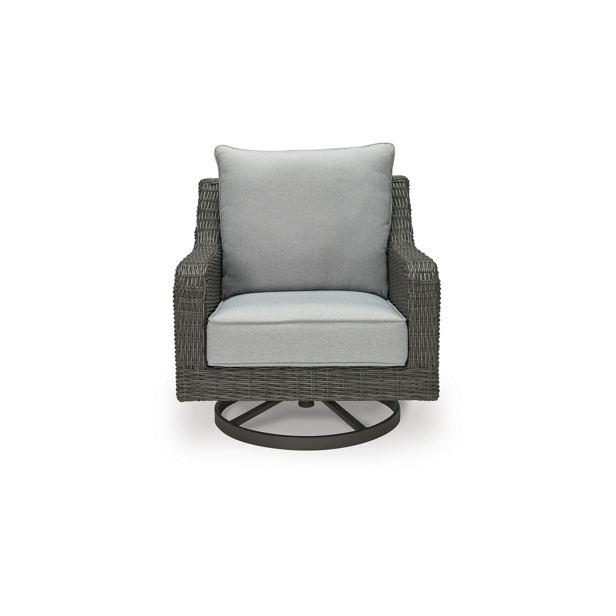 Wildon Home® Aghan Swivel Patio Chair with Cushions | Wayfair