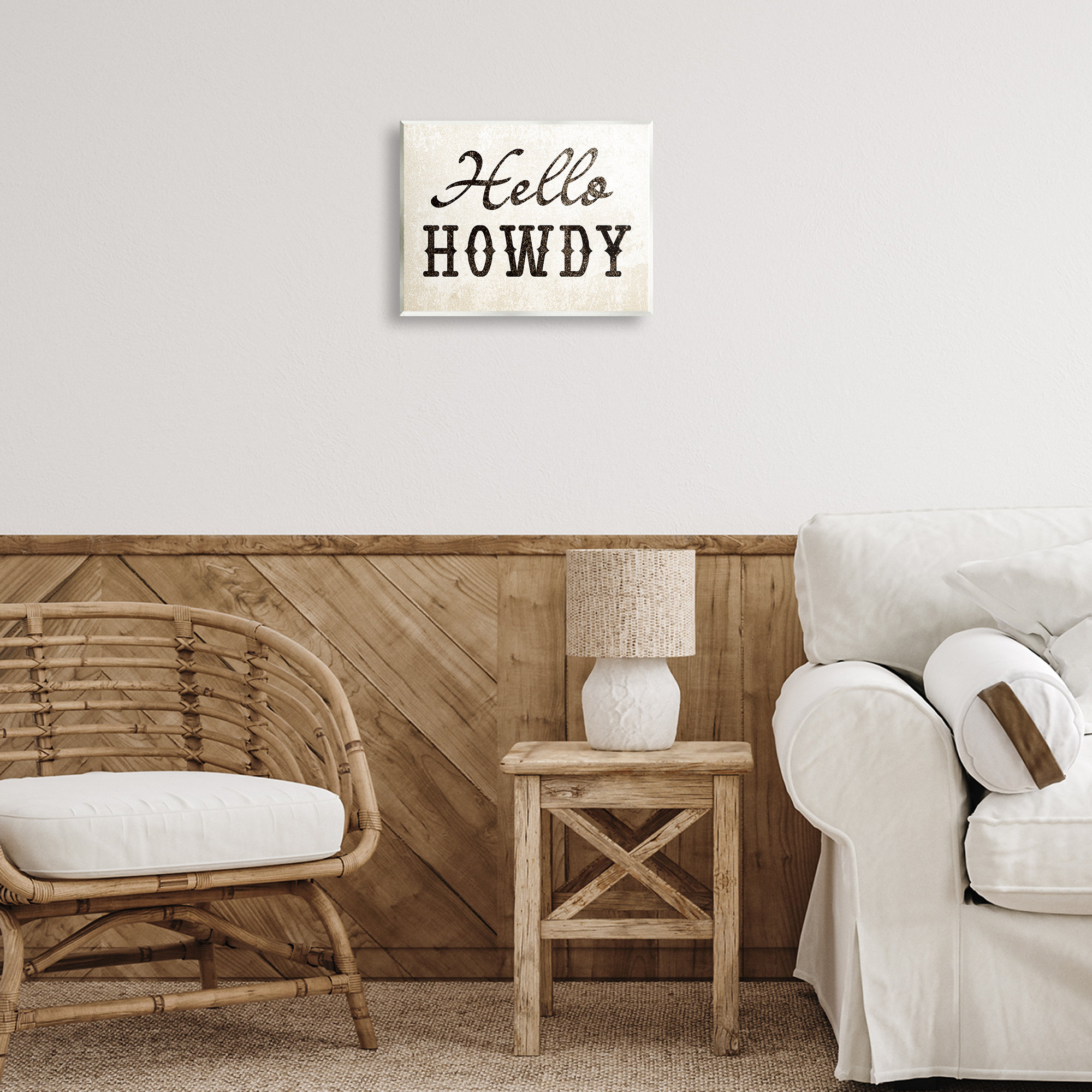Ophelia & Co. Western Hellow Howdy Wall Plaque Art by Daphne Polselli ...
