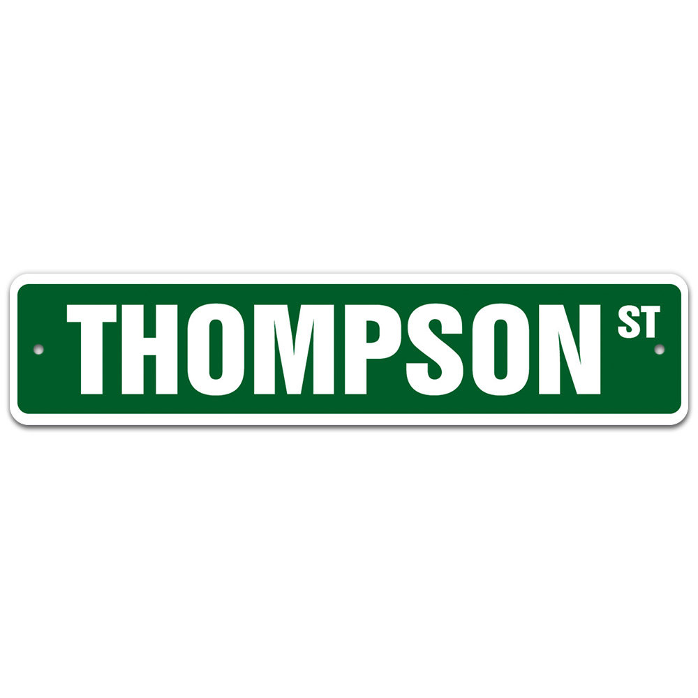 East Urban Home Street Sign | Wayfair