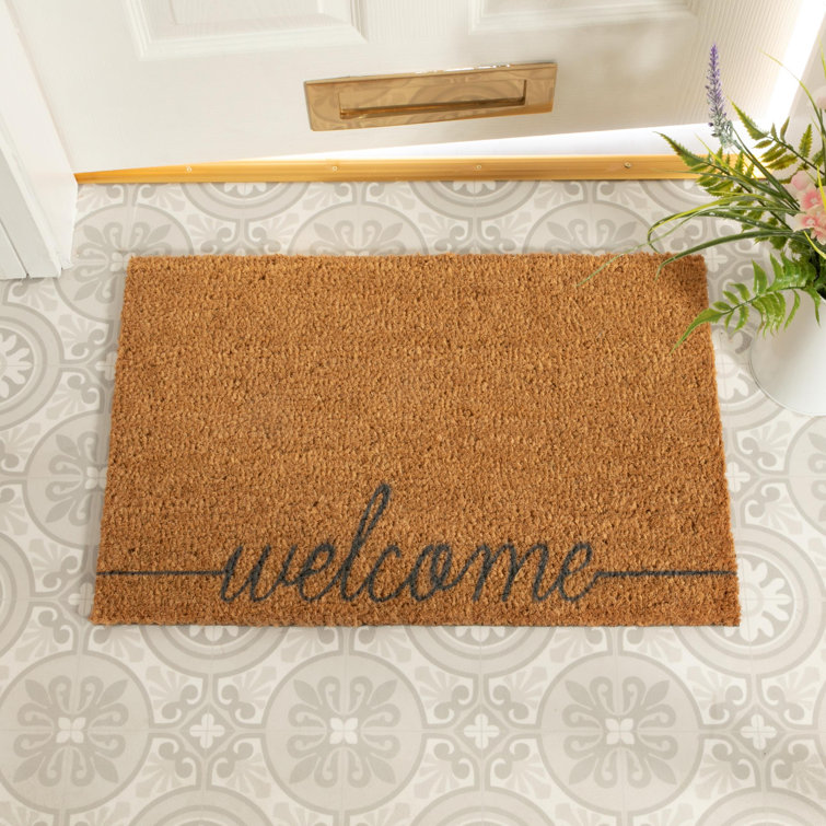 Happy Larry Quirky Welcome Doormat & Reviews | Wayfair.co.uk